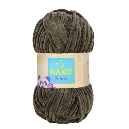Włóczka Nako Panda 3890 / chłodny brąz Kokonki - motki ombre
