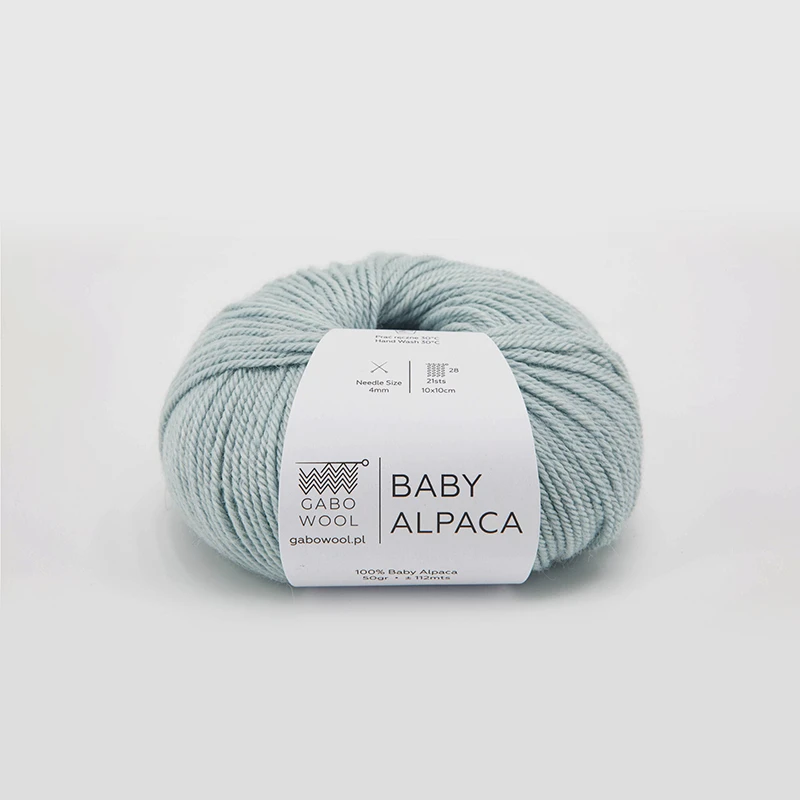 Włóczka Gabo Wool Baby Alpaca AZ8117 / akwamaryna - Kokonki