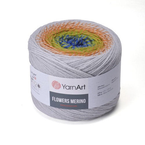 Włóczka YarnArt Flowers Merino 562 - Kokonki