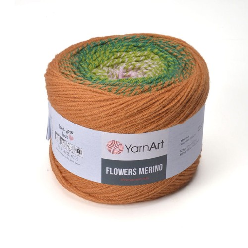 Włóczka YarnArt Flowers Merino 565 - Kokonki